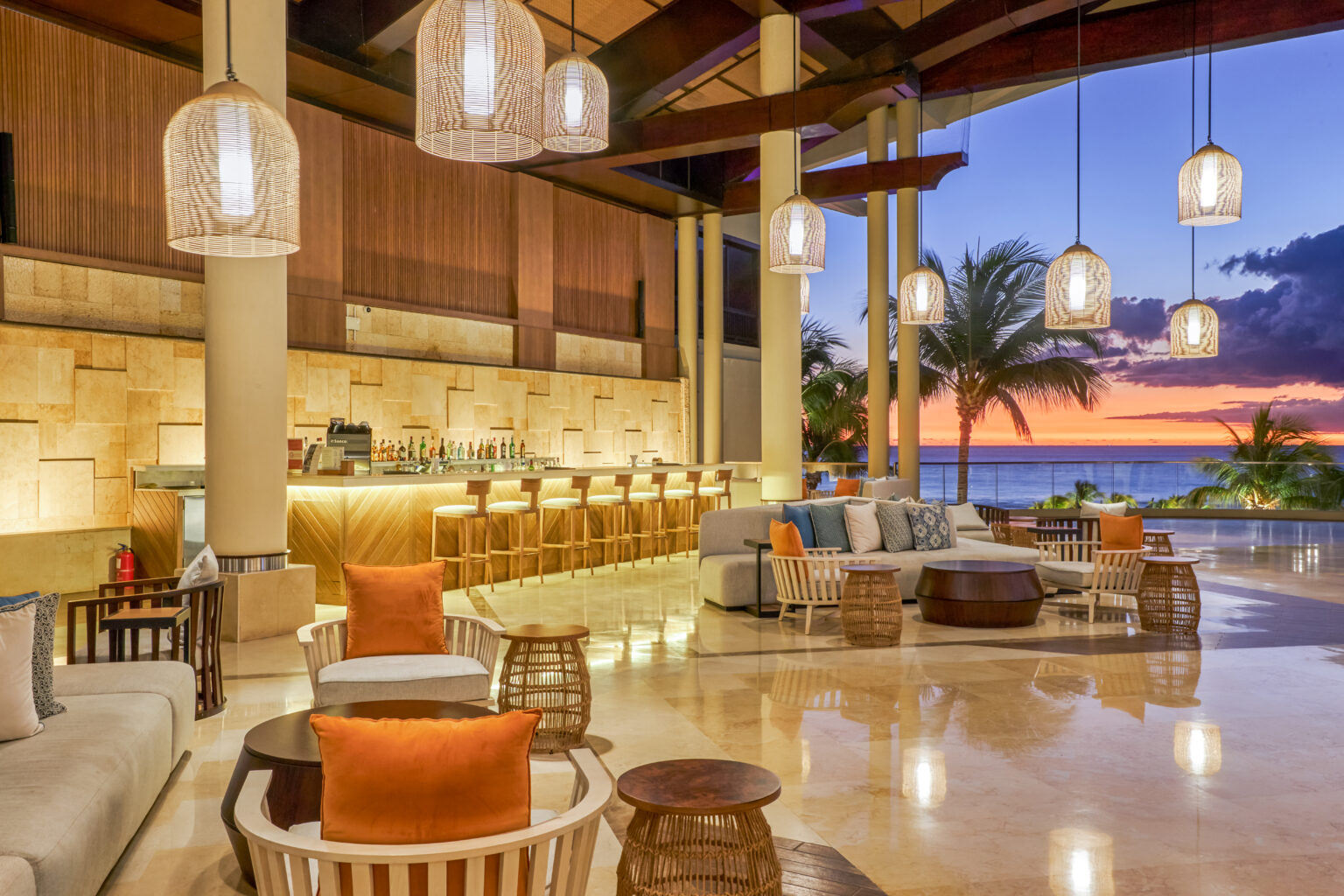Talipot Bar – Lobby Bar - InterContinental Mauritius Resort Balaclava Fort